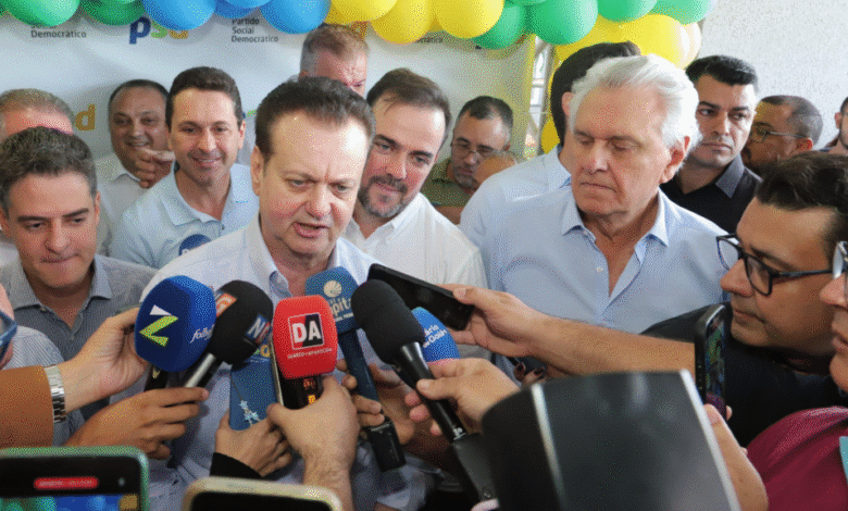 Mendanha ao PSB de Kassab reconfigura xadrez político goiano para 2026